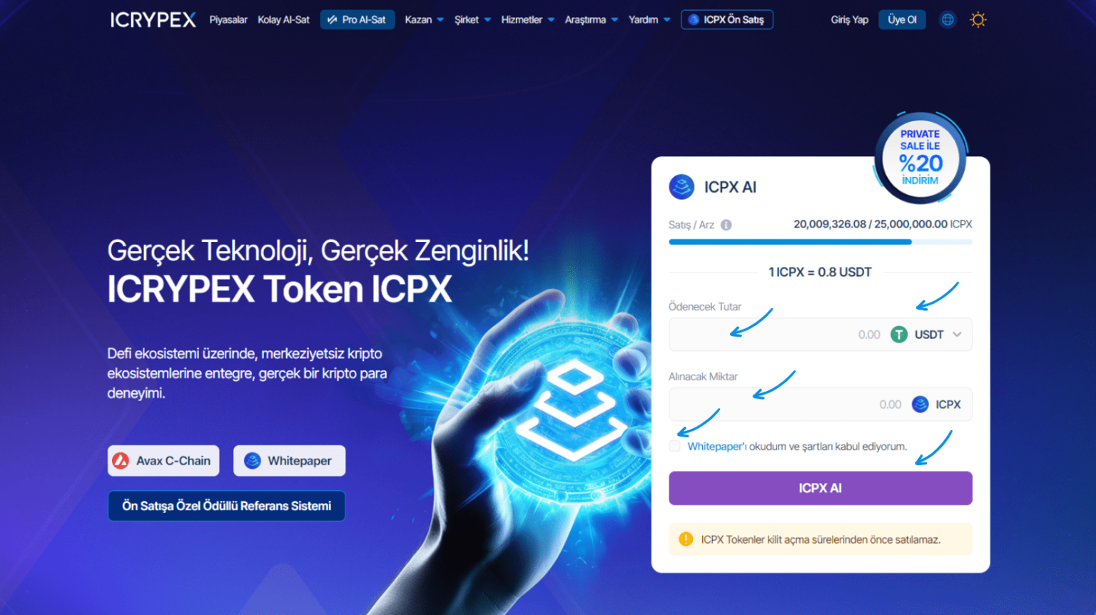 ¿Cómo participar en la preventa de ICRYPEX TOKEN (ICPX)? - ICRYPEX